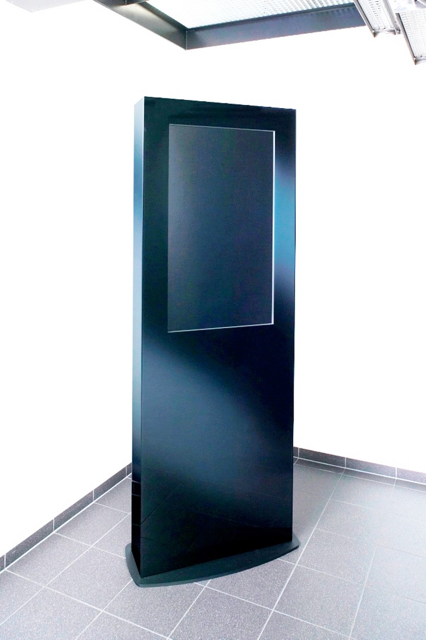Digitale Info-Stele W0346 Glas-Design